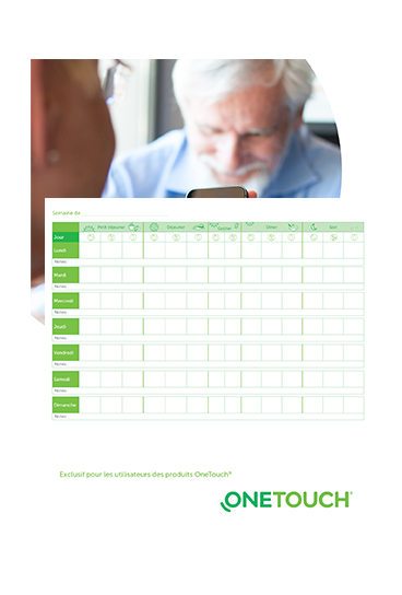 Carnet d’auto-surveillance glycémique | OneTouch®